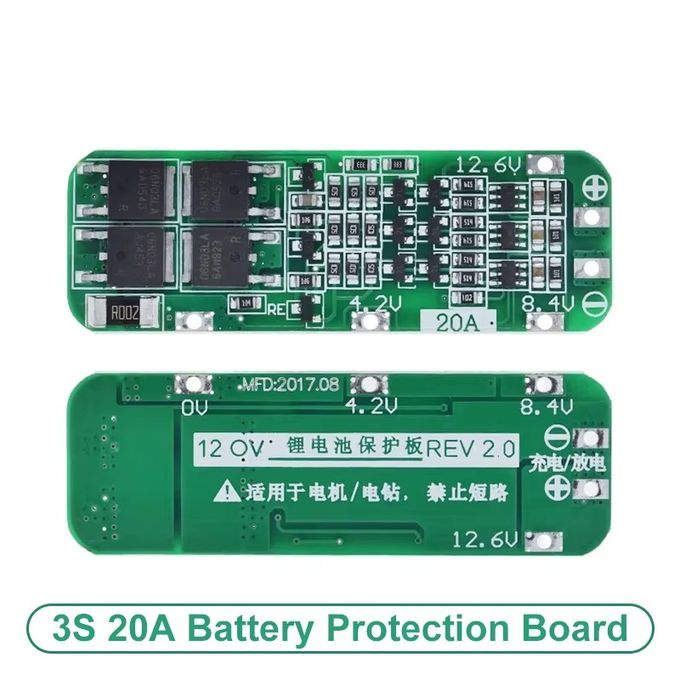 Generic Carte de protection BMS pour moteur de perceuse