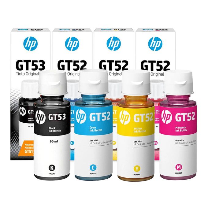 Hp Pack Bouteilles d'encre Original GT53XL / GT52