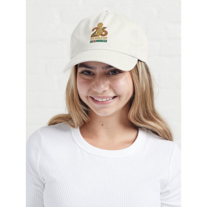 Generic WORLD CUP 2026 MOROCCO Casquette blanc avec design