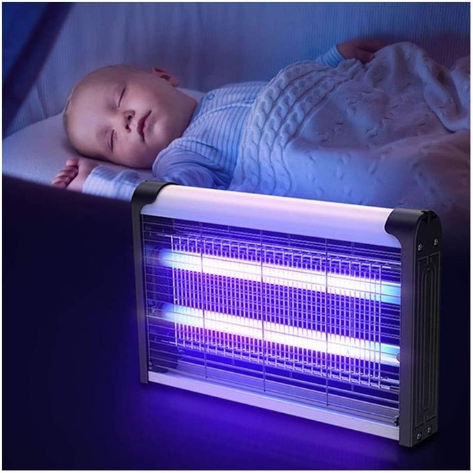 Generic Moustiquaire électrique 4W, 2 tubes fluo (2wx2),tue mouches ...