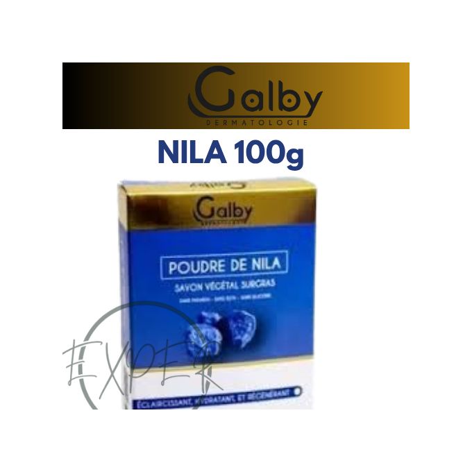 GALBY Savon Végétal NILA POUDRE – Éclaircissant & Purifiant – 100g ...