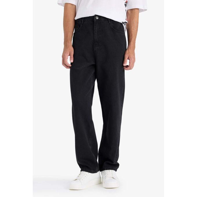 Defacto Pantalon Jean Sergio taille normale à jambes droites Coupe ...