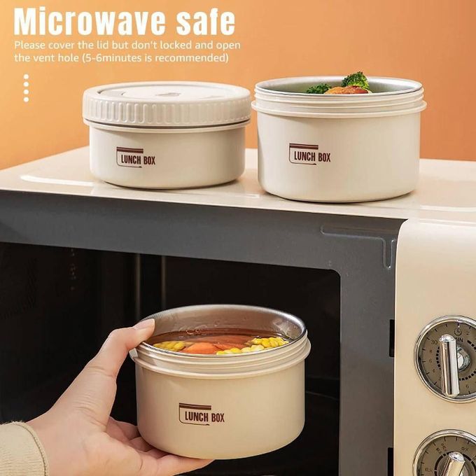 Generic Boîte Déjeuner Isotherme 3 Compartiments Hermétique – Lunch Box ...