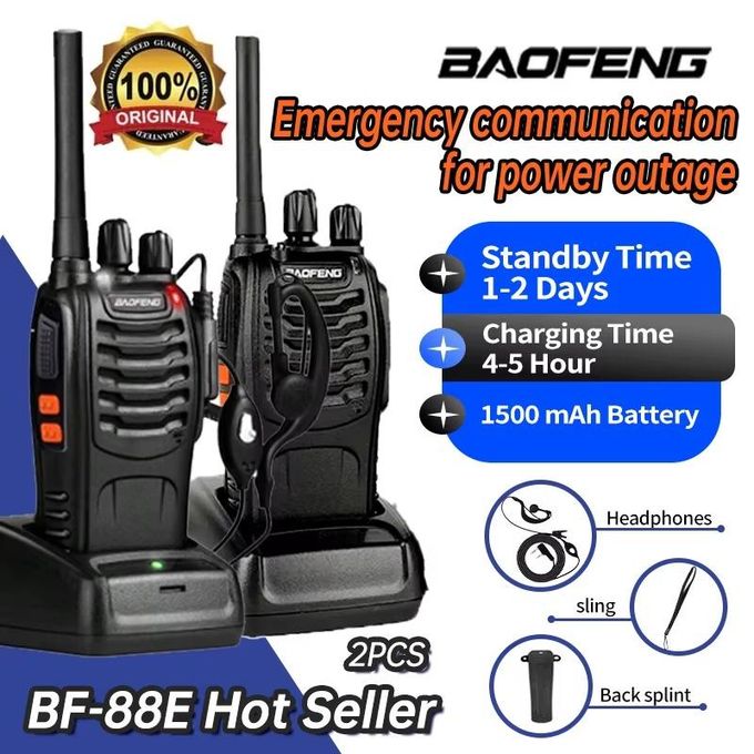 Baofeng Talkiee-walkiee Portable BF-888S,radio bidirectionnelle UHF ...