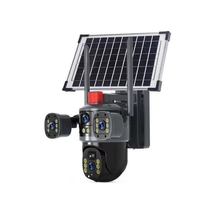 Generic AI Caméra de vidéosurveillance solaire extérieure