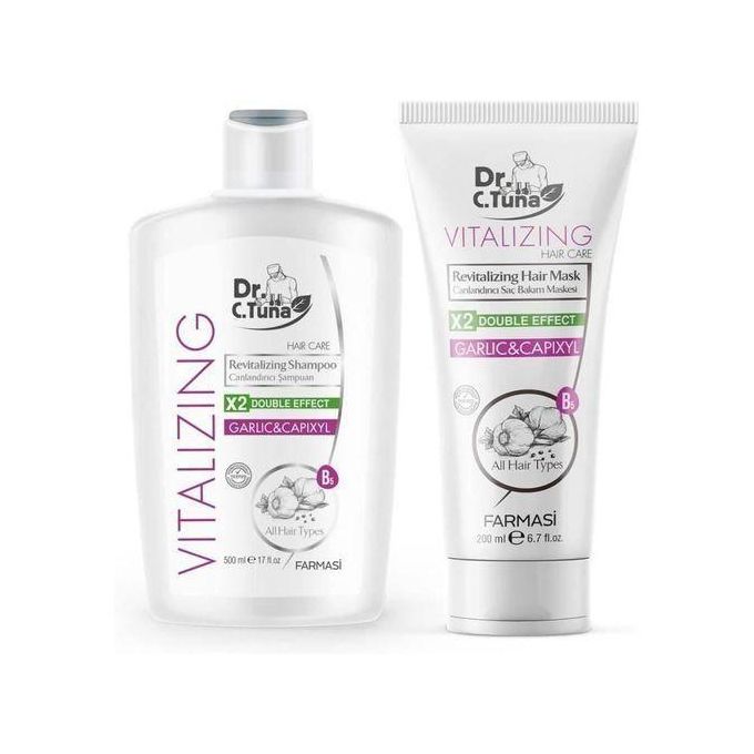 Farmasi Dr.c.Tuna shampoo Revitalizing 500ml +Masque
