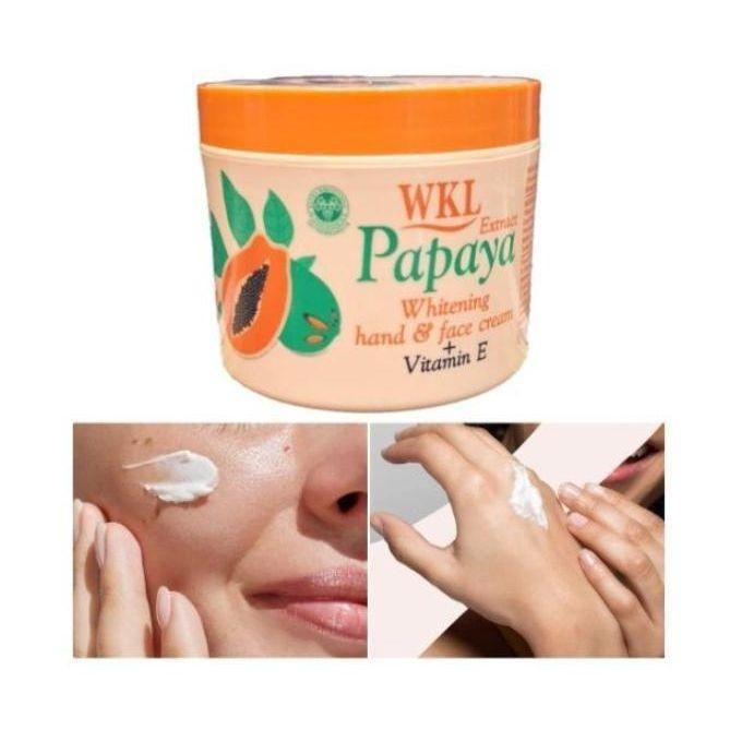 Papaya Crème Éclaircissante WKL Papaye Visage & Mains