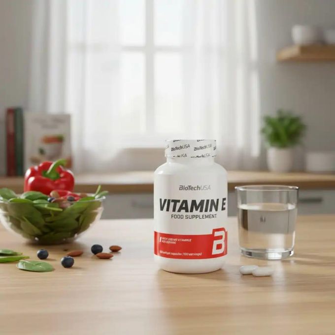 Biotech Usa Vitamine E 200mg 100 capsules molles à prix pas cher ...
