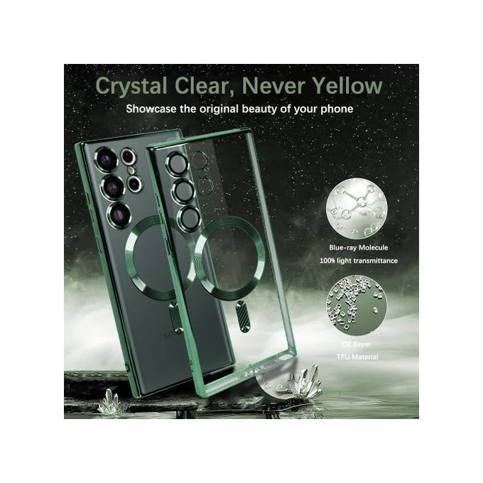 Case Samsung Galaxy S24 Ultra coque MagSafe noire