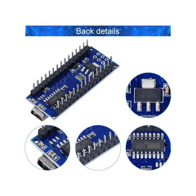 Generic Carte Nano, Arduino Nano, ATmega32, Micro USB, Module Arduino ...