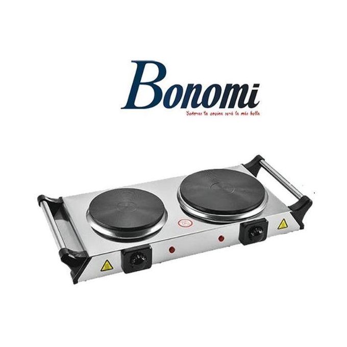 Bonomi Table de cuisson électrique plaque chauffante 2 feux