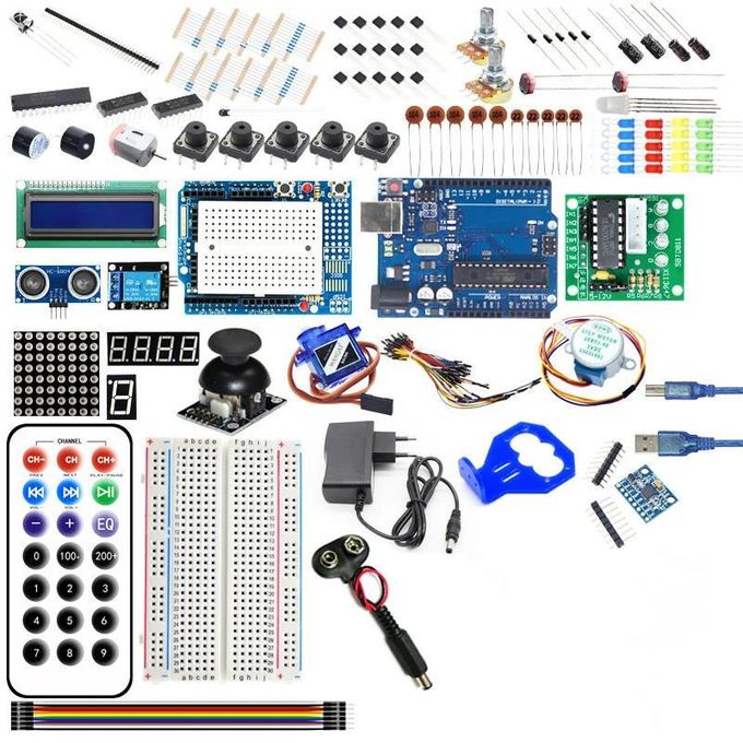 Generic Pack d’initiation avancé pour Arduino UNO R3 avec tous les ...