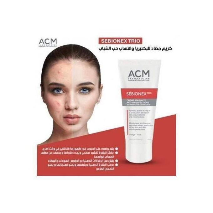 ACM Sebionex Trio Créme Apaisante Anti - imperfection 40ml | جوميا المغرب