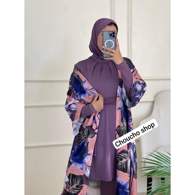 Generic Burkini Hijab 5pièces à prix pas cher