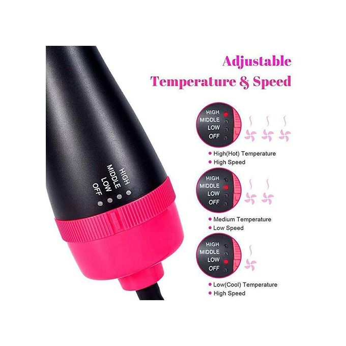 One Step Brosse Electrique 1200W Sechoir Brush Drayer Coiffeure Stylish ...