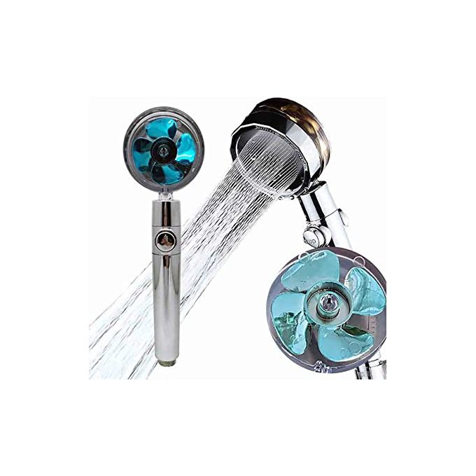 Generic Pommeau De Douche à Main à Hélice à Haute Pression Rotatif à