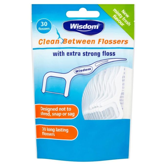 Wisdom Clean Between Flossers – Fil Dentaire Interdentaire avec Cure ...